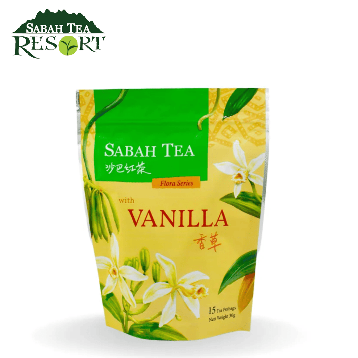 Sabah Tea Floral Tea Series - Vanilla (15 x 2g) – Mrs Free Singapore