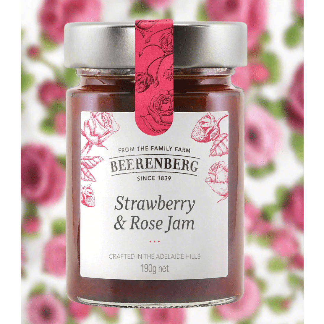 Beerenberg Strawberry Rose Jam (190g) – Mrs Free Singapore